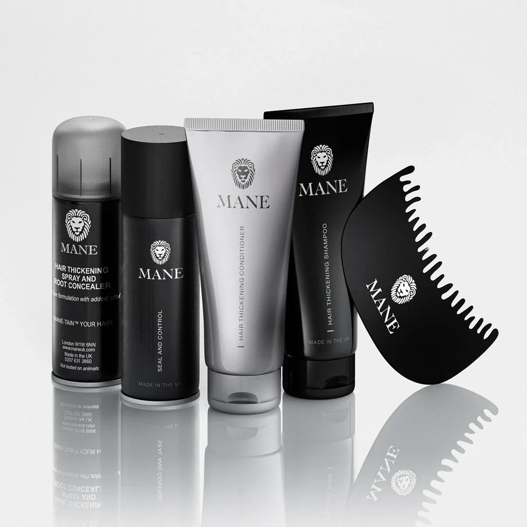 Mane Hair Thickening Spray 100 ml starter pack – 5 shades – Mane UK